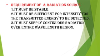 RADIATION SOURCE OF UV-SPECTROSCOPY.pptx