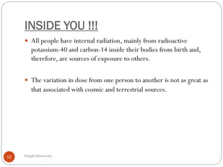 Radiation sources | PDF