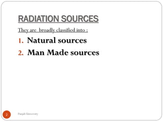 Radiation sources | PDF