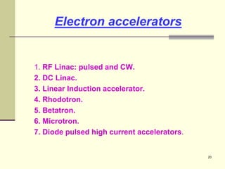 Radiation technologies | PDF