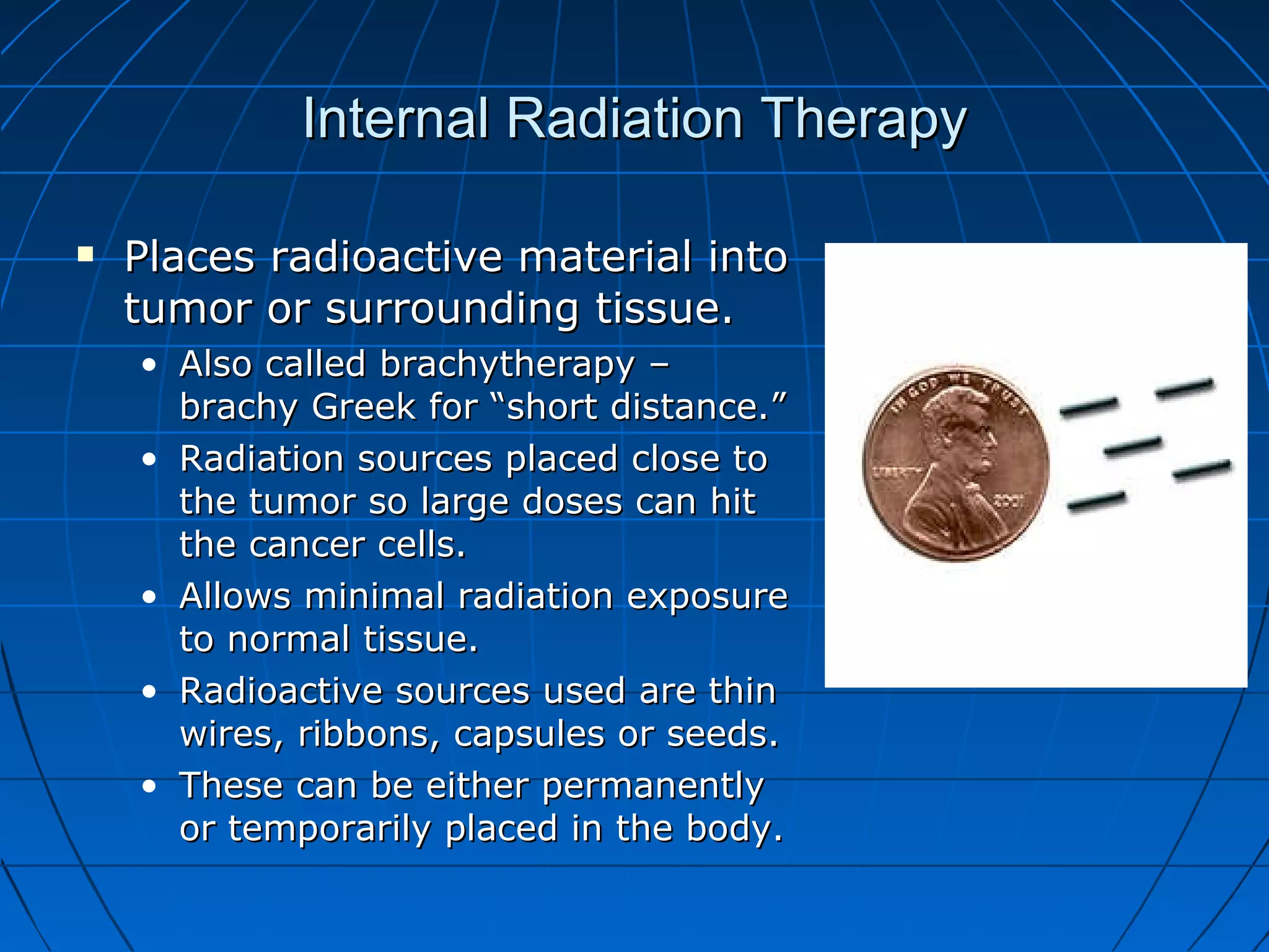 Radiation therapy | PPT