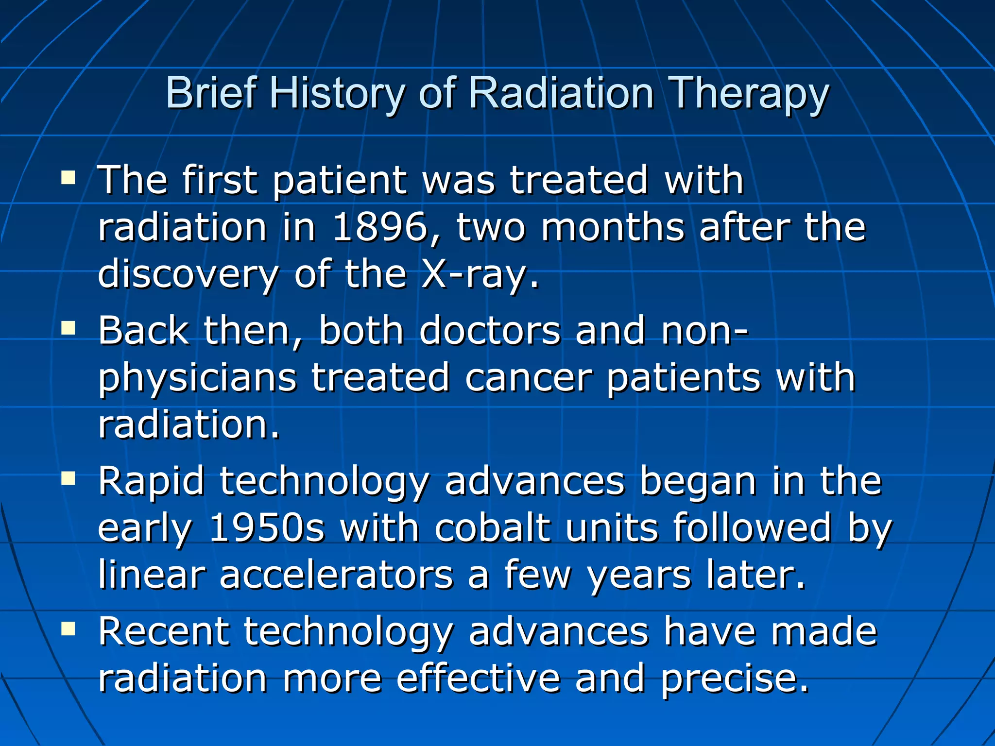 Radiation therapy | PPT