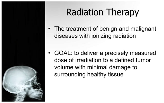 Radiation therapy | PPT