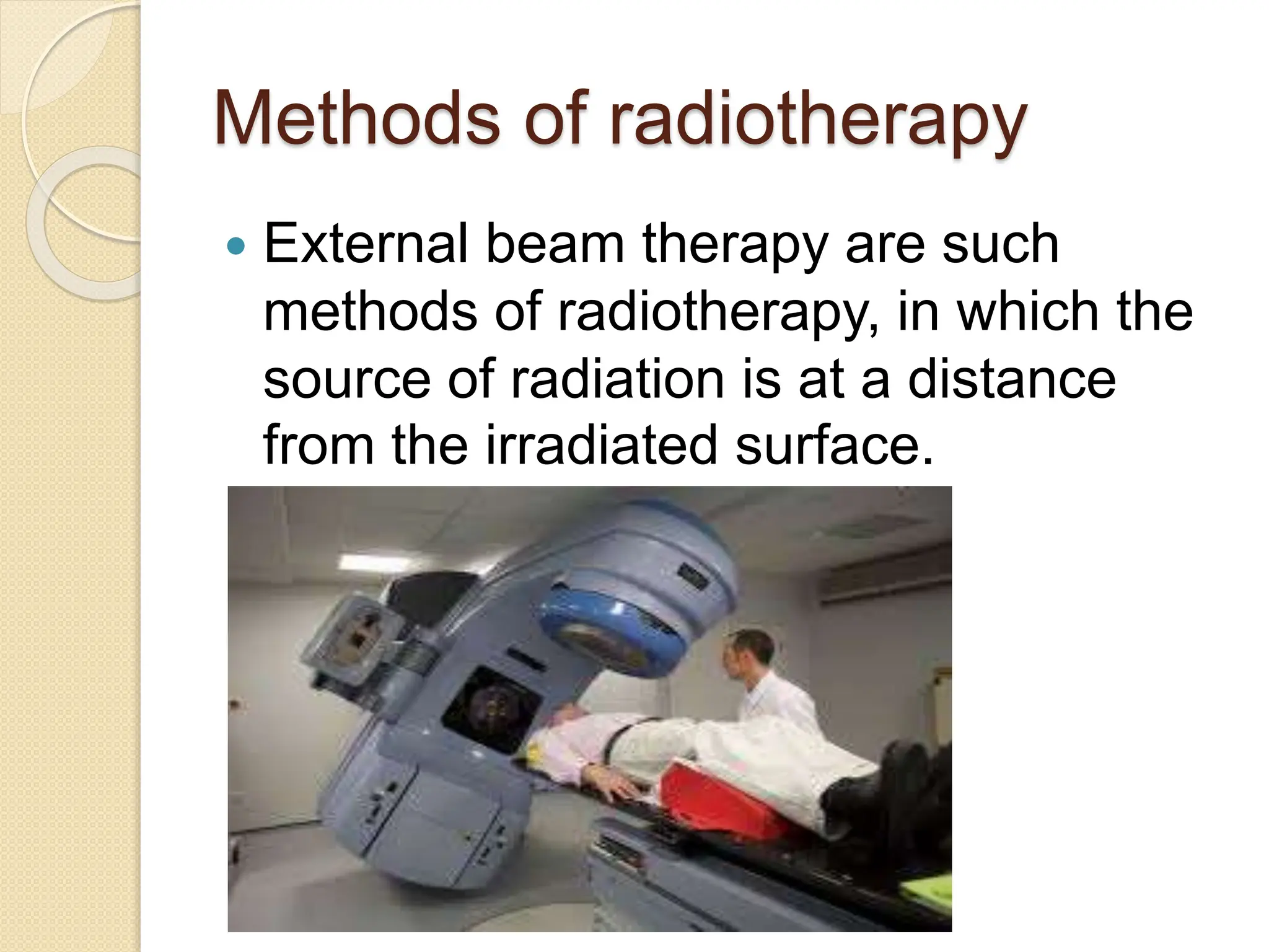 Radiation therapy.ppt and learning how the following statements | PPTX