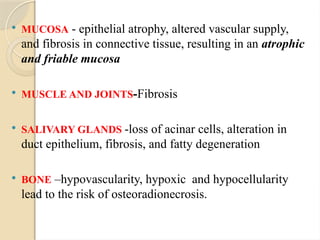 radiation therapy in oral malignancies treatment | PPTX