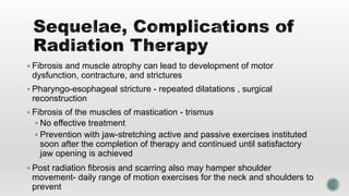 Radiation therapy in head and neck cancer | PPTX