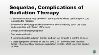 Radiation therapy in head and neck cancer | PPTX