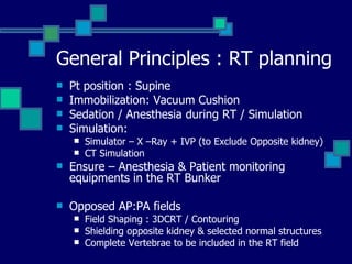 Radiation therapy in wilms tumour | PPT