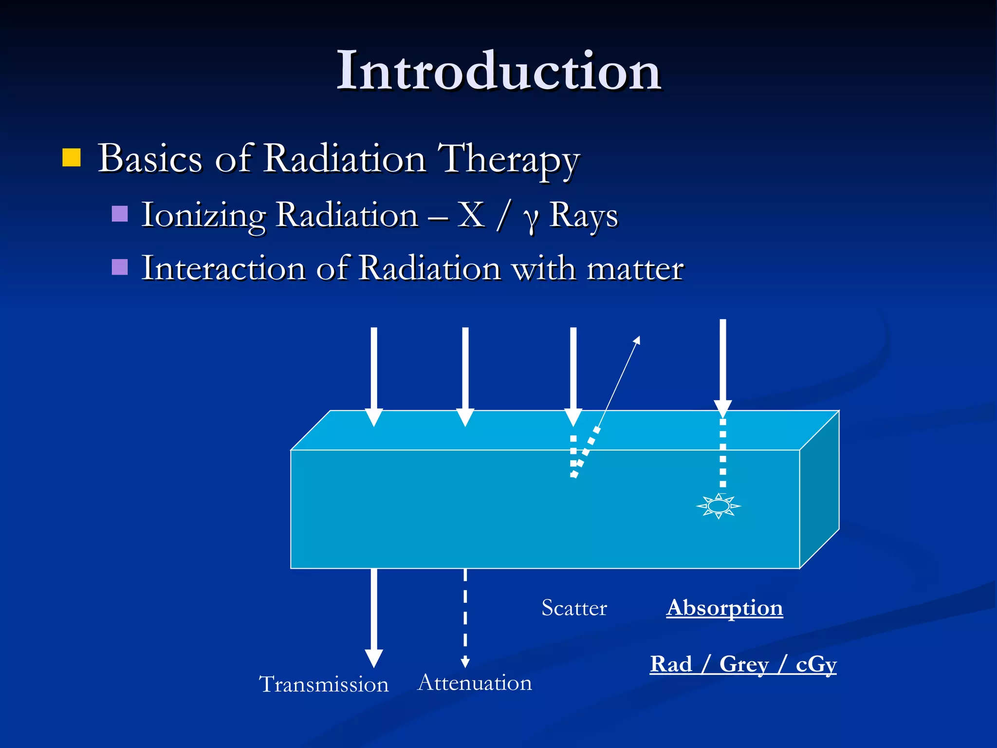 Radiation therapy of oral cancers | PPT