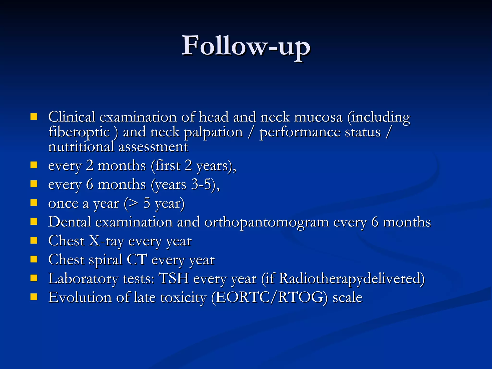 Radiation therapy of oral cancers | PPT