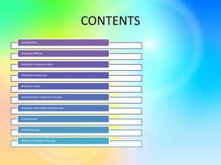 Radiation therapy omfs | PPTX