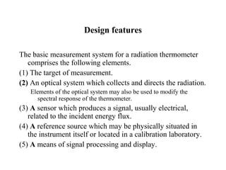 Non-intrusive Methods of Temperature Measurement ( Radiation ...