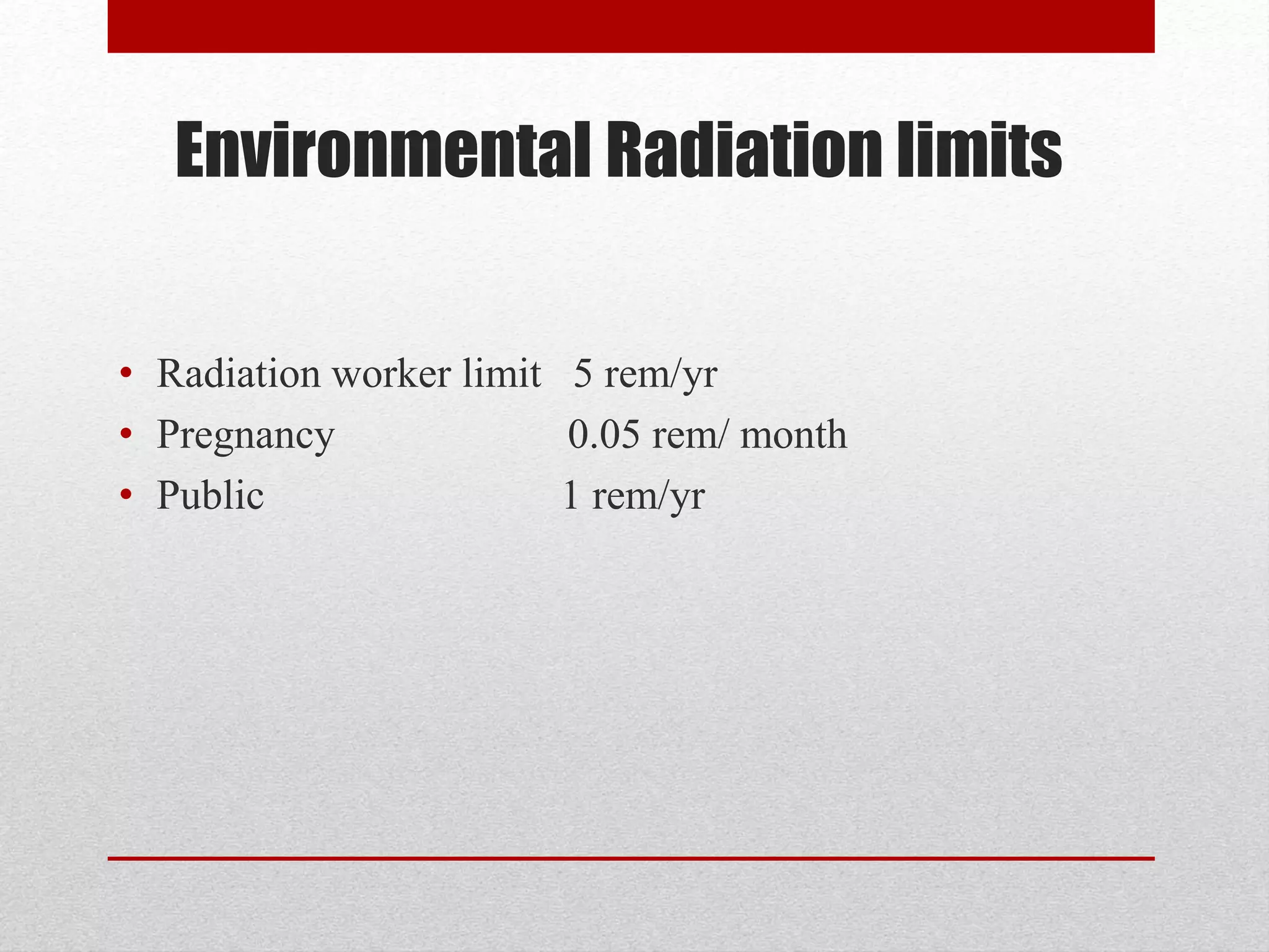 Radiation units | PPTX