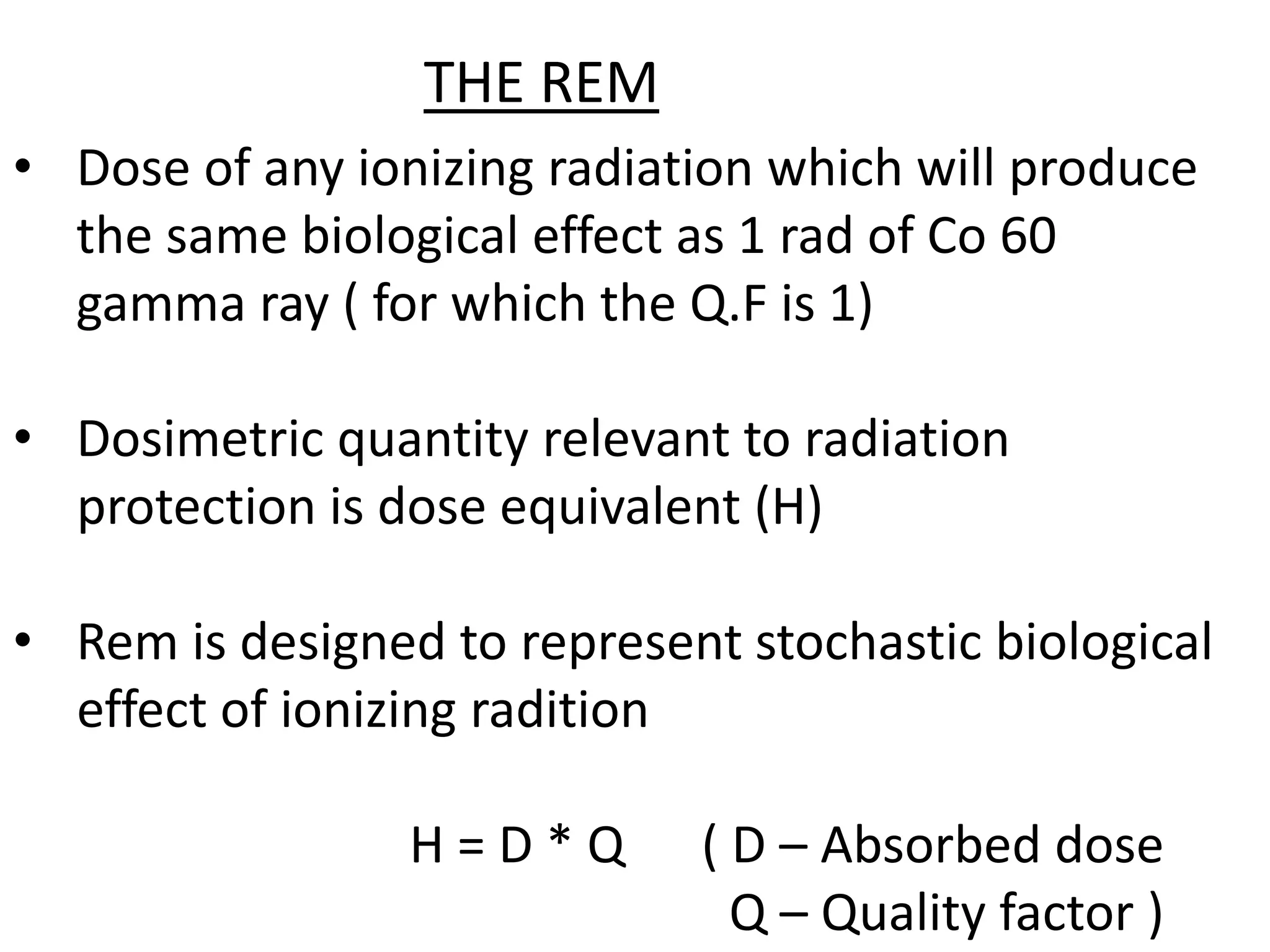 Radiation units | PPTX
