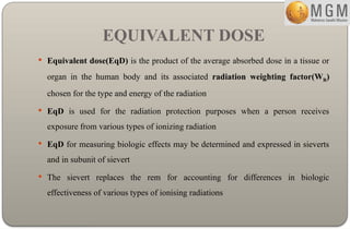 Radiation Units and Quantities-Powerpoin | PPTX
