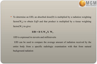 Radiation Units and Quantities-Powerpoin | PPTX
