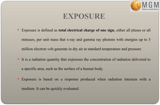 Radiation Units and Quantities-Powerpoin | PPTX