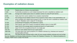 Occupational exposure to radiation in a nuclear power plant, medicals | PDF