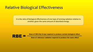 Radiatiton quantitis and units | PPTX