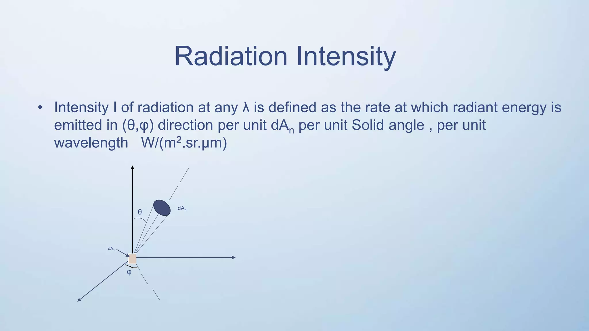 Radiation heat transfer | PPTX