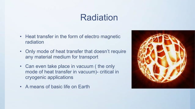 Radiation heat transfer | PPTX | Physics | Science