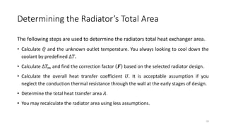 Radiator design | PPTX