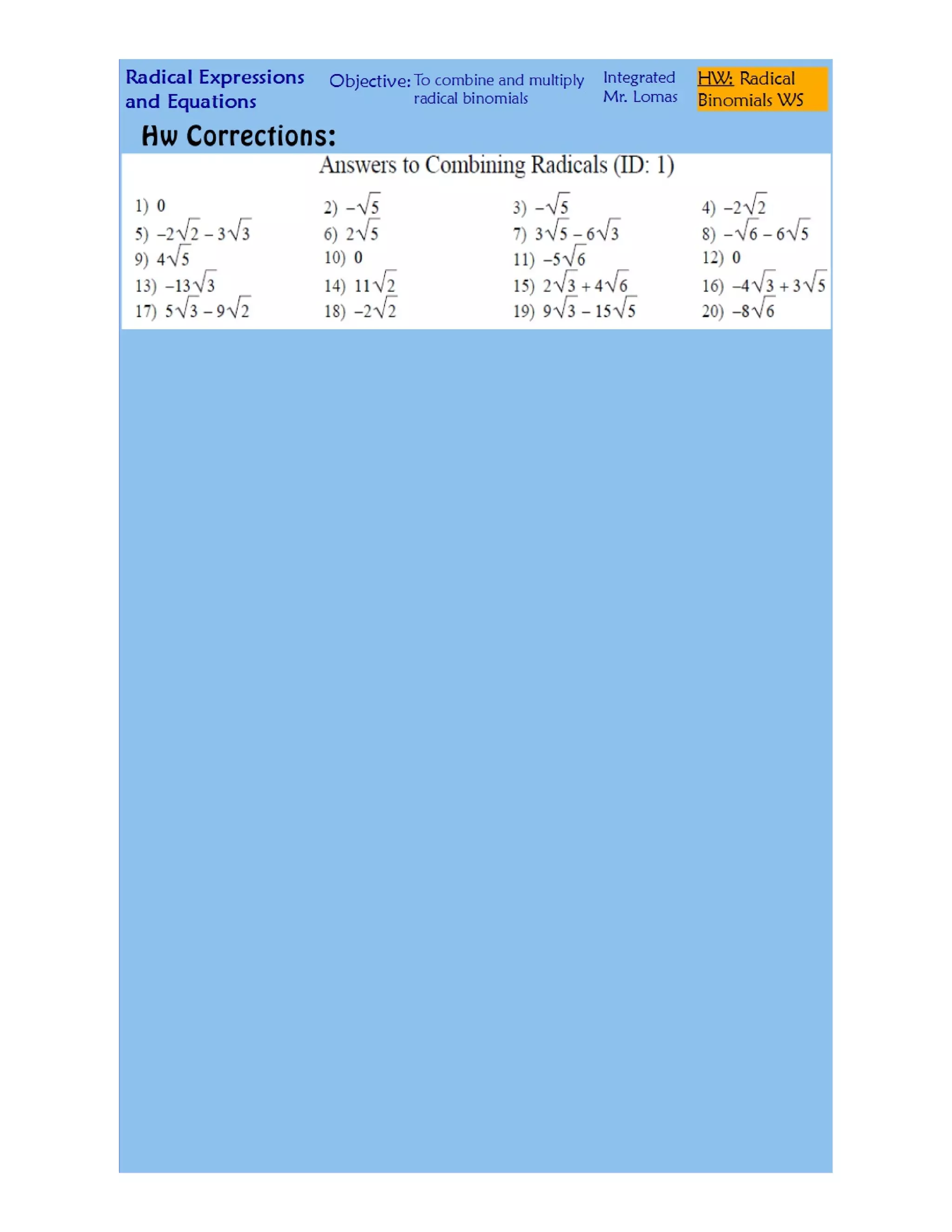 Radical Binomials.pdf
