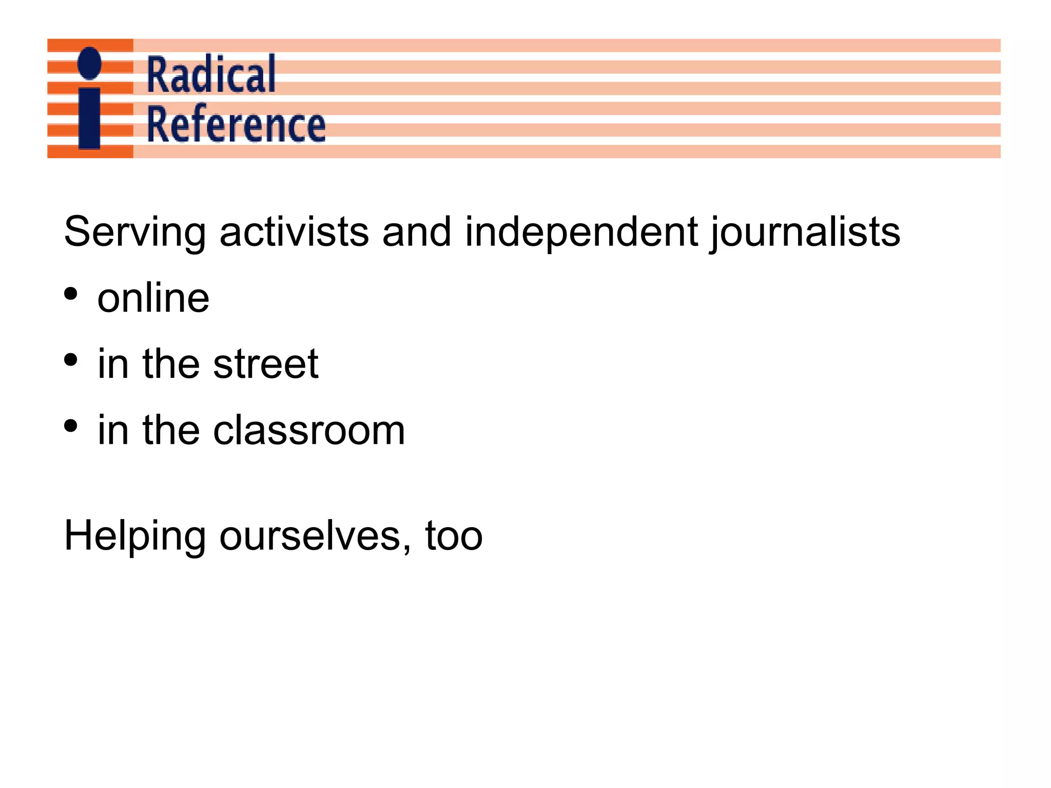 radical reference overview | PPT | Education