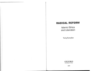 Radical reform-islam-ethics-and-liberation | PPT