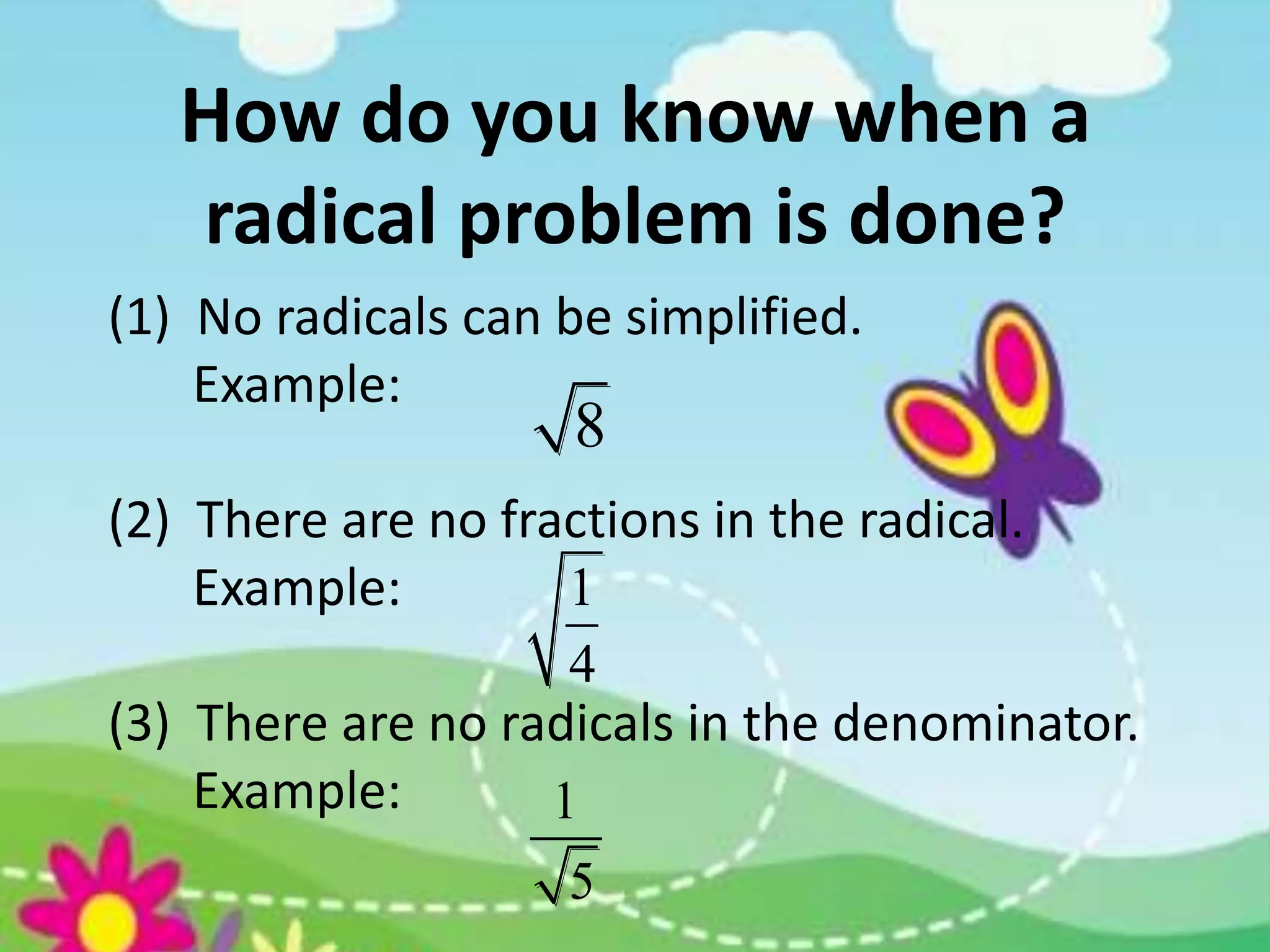 Radical and exponents (2) | PPTX
