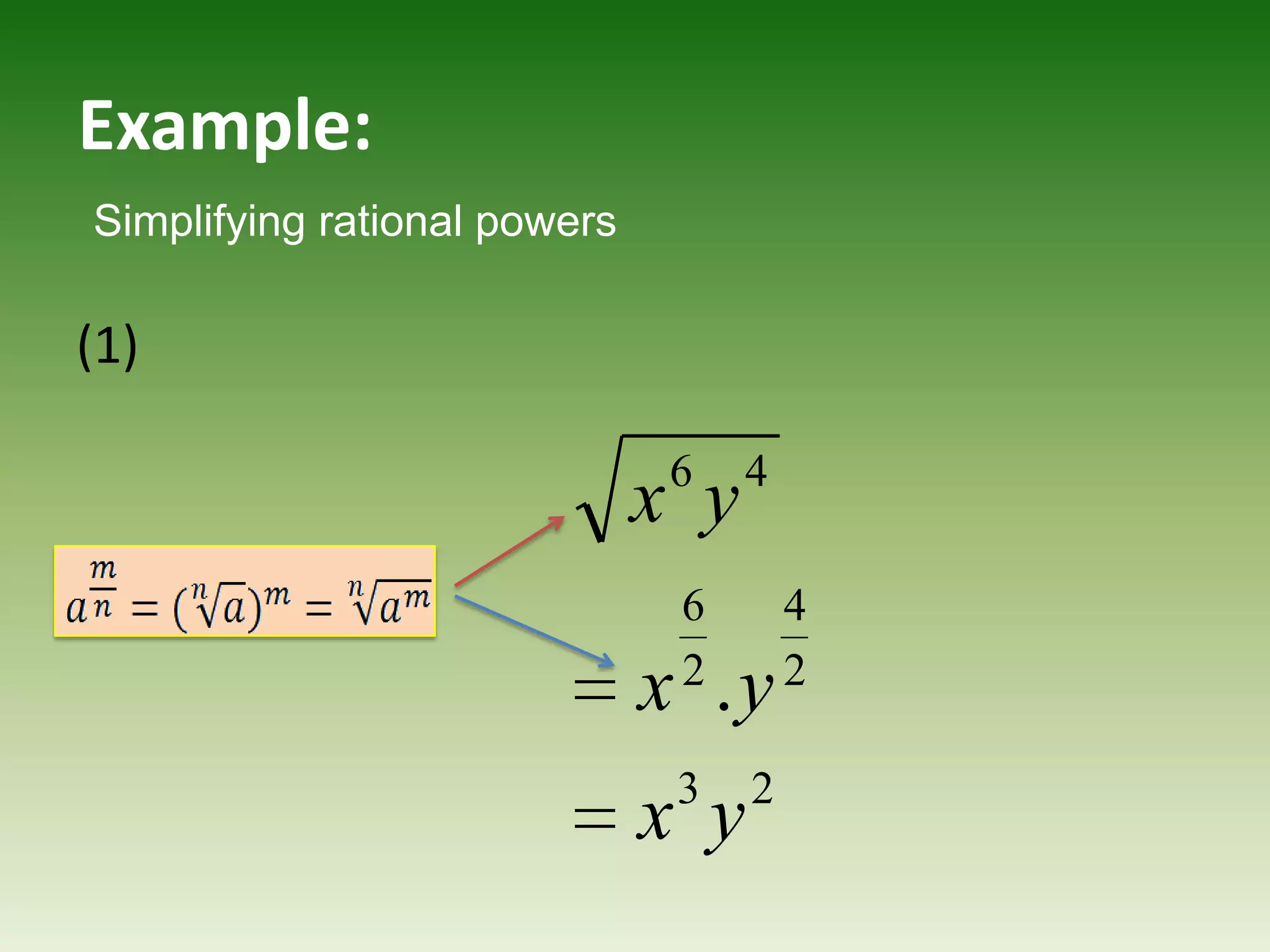 Radical and exponents (2) | PPTX