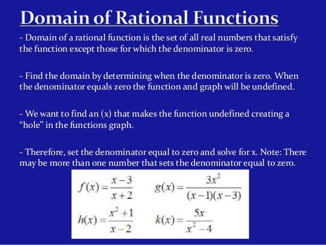 Rational Expressions