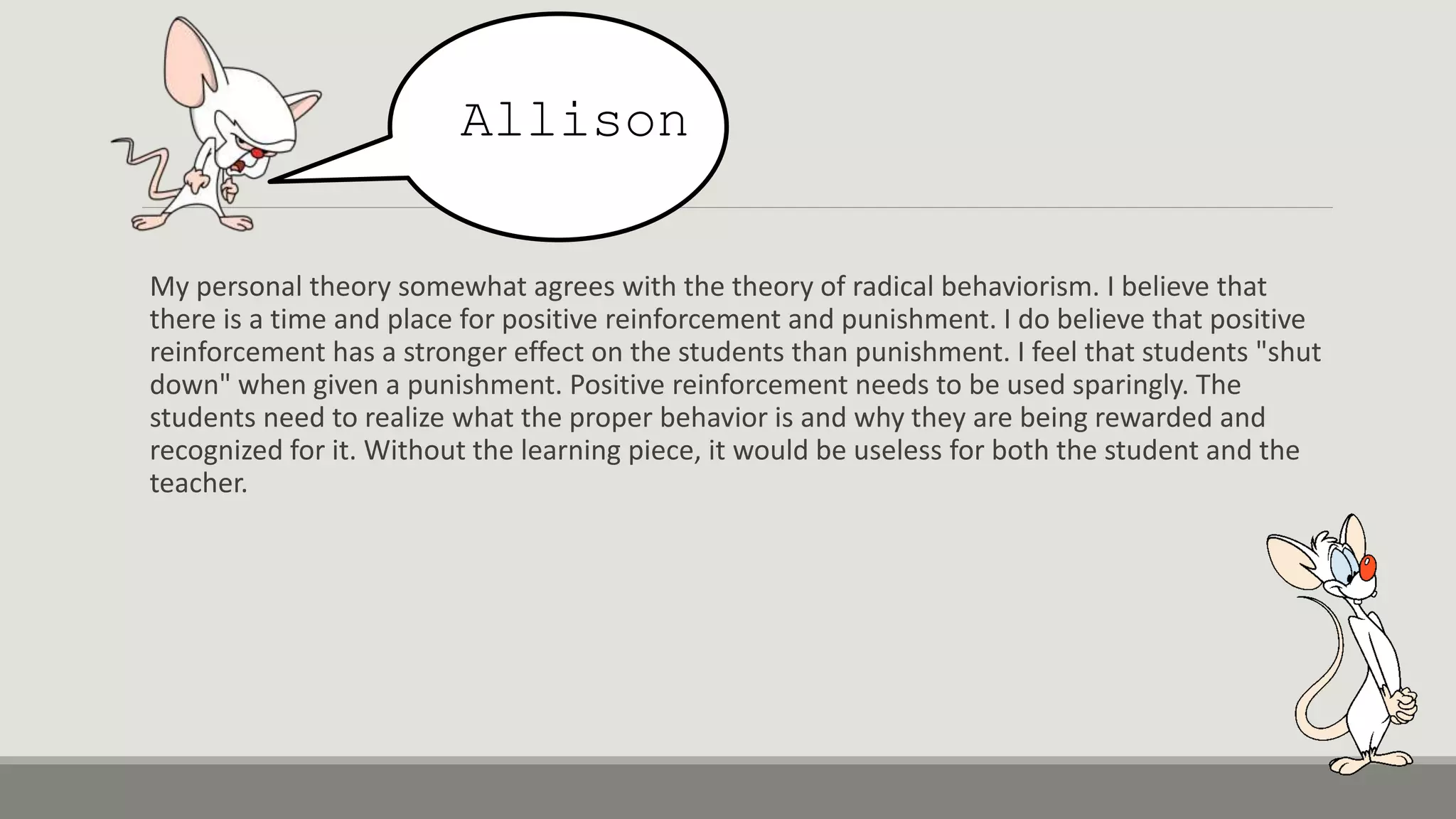 ISTC663 Chapter 2- Radical behaviorism | PPTX