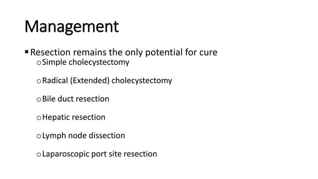 Radical Cholecystectomy.pptx | Digestive Disorders | Diseases and ...