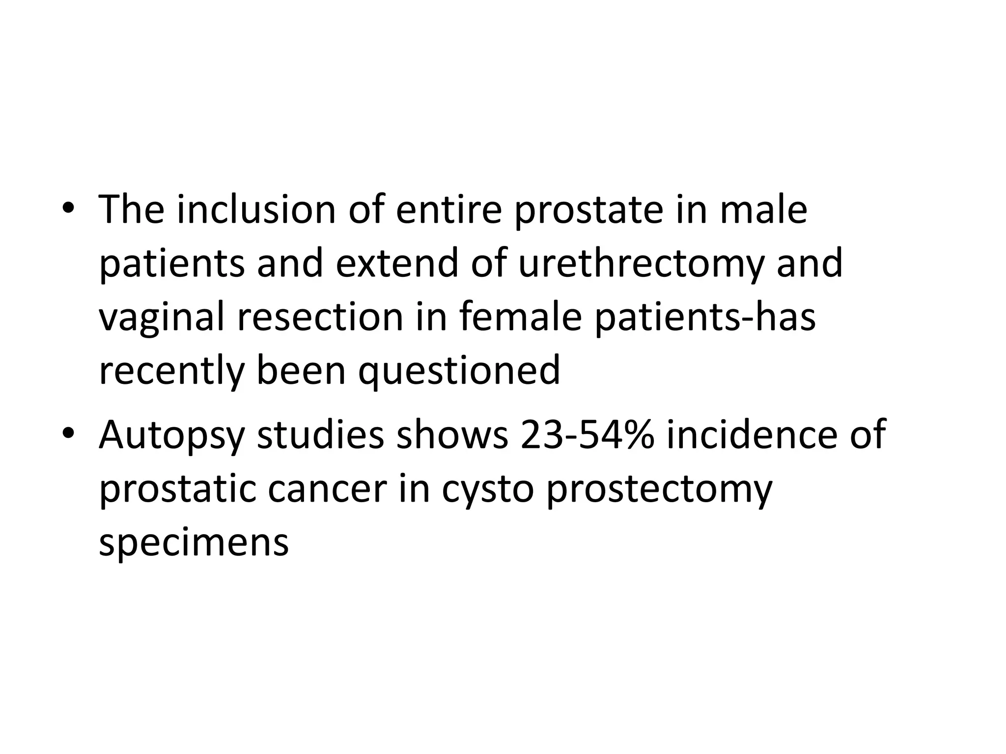 Radical cystectomy | PPTX