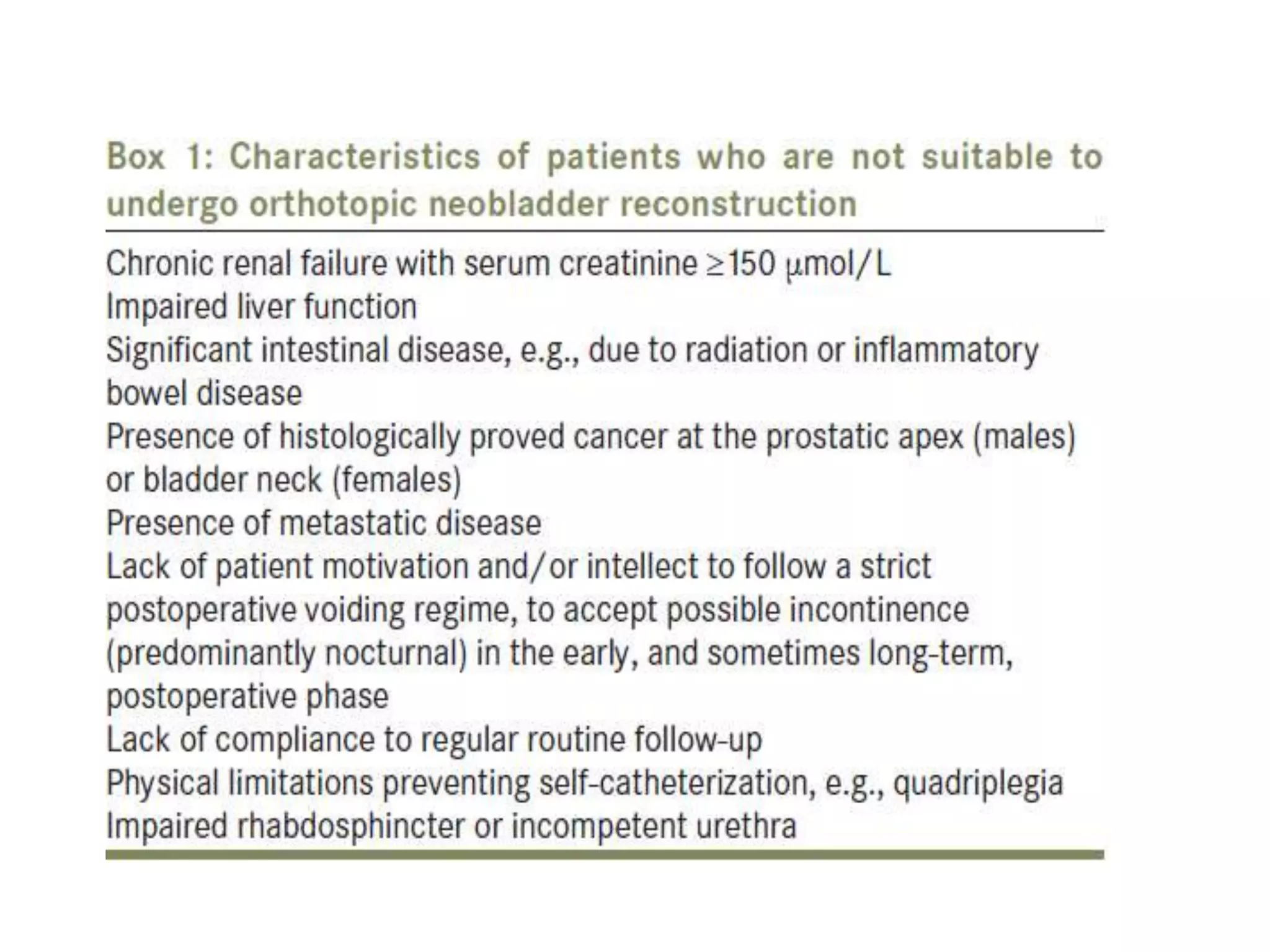 Radical cystectomy | PPTX