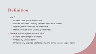 Radical cystectomy for carcinoma bladder | PPTX