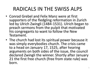 Radical discipleship lesson 7 church history i | PPTX