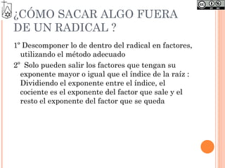 Radicales | PPT