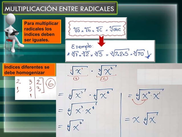 Radicales Algebraicas | PPT
