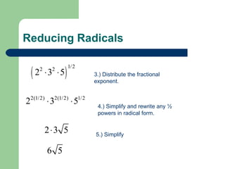 Radical Operations | PPT