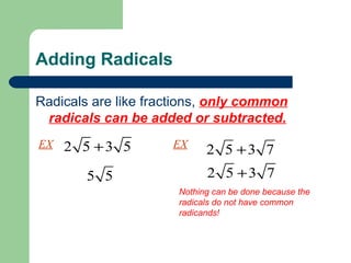 Radical Operations | PPT