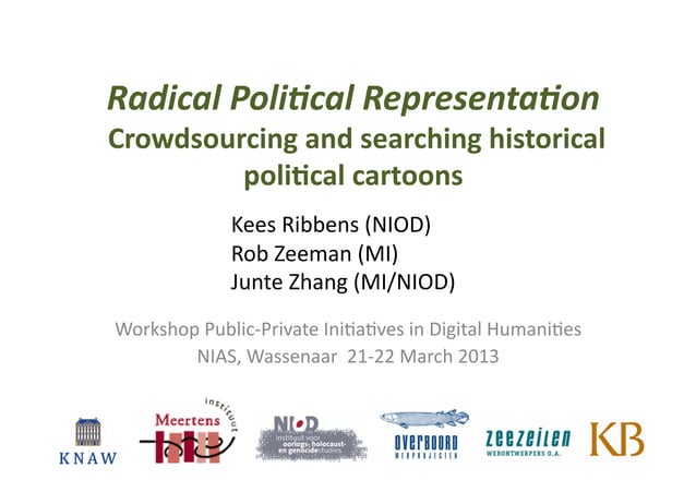 Radical political representation: crowdsourcing and searching ...
