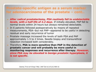 Radical prostatectomy in high serum psa values a surgical expertise ...