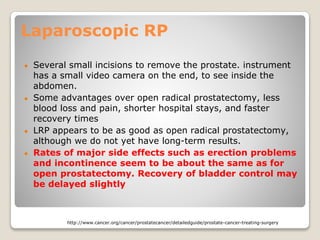 Radical prostatectomy in high serum psa values a surgical expertise ...