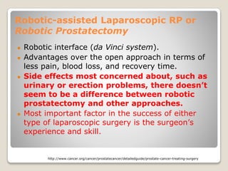 Radical prostatectomy in high serum psa values a surgical expertise ...