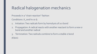 Radical reactions and PVC | PPTX