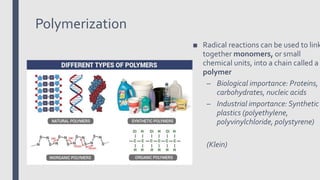 Radical reactions and PVC | PPTX