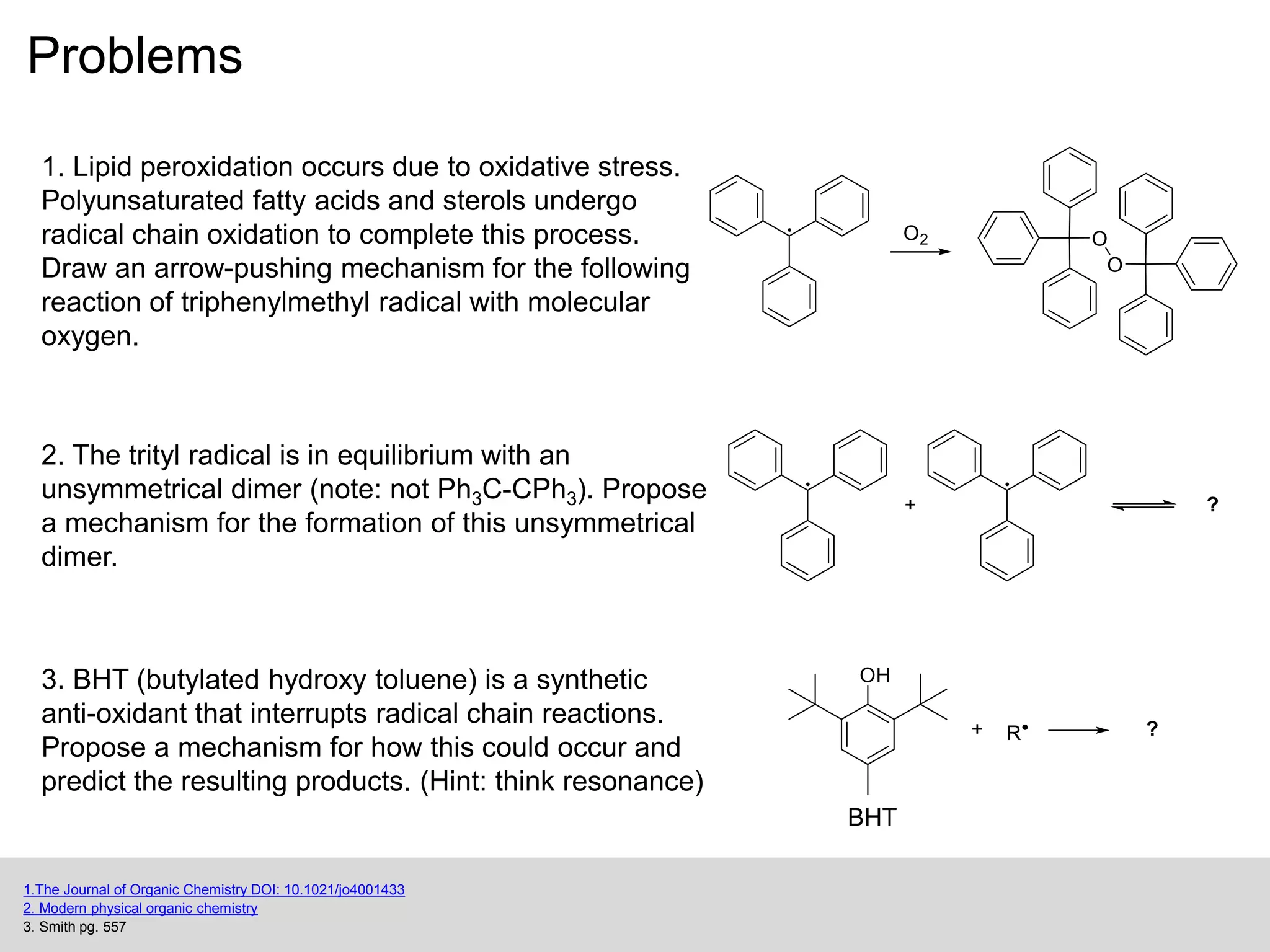 Radical reactions in biological systems | PPTX