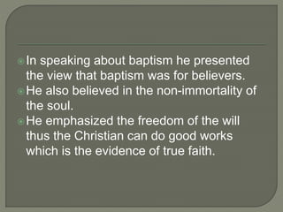 Radical reformation | PPTX